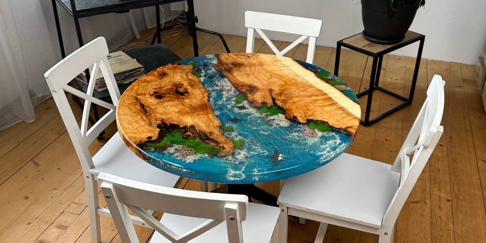 Epoxy Resin Water Tables ThunderWood Studio