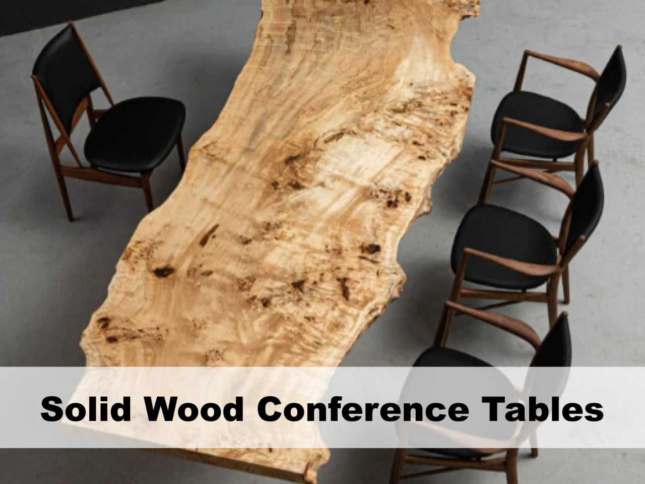 Solid Wood Conference Tables – ThunderWood Studio