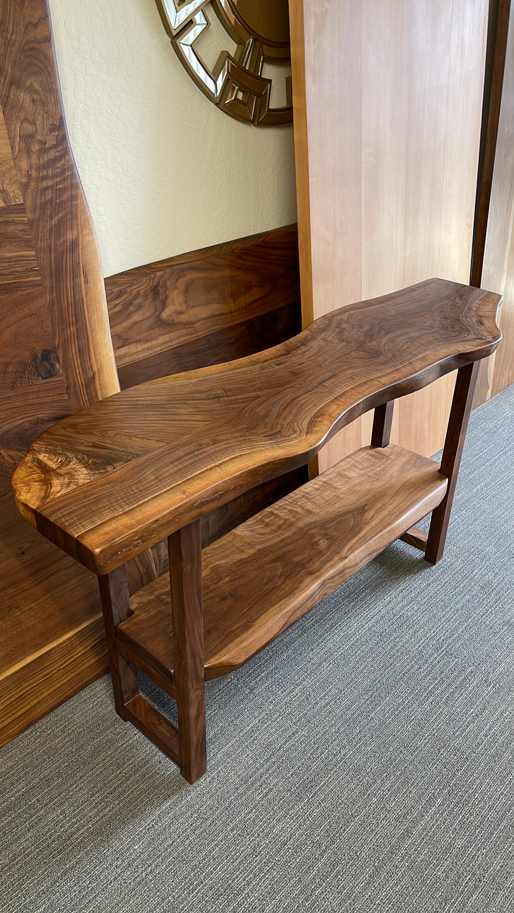 Black Walnut Console Table & Entryway Table in San Francisco ...