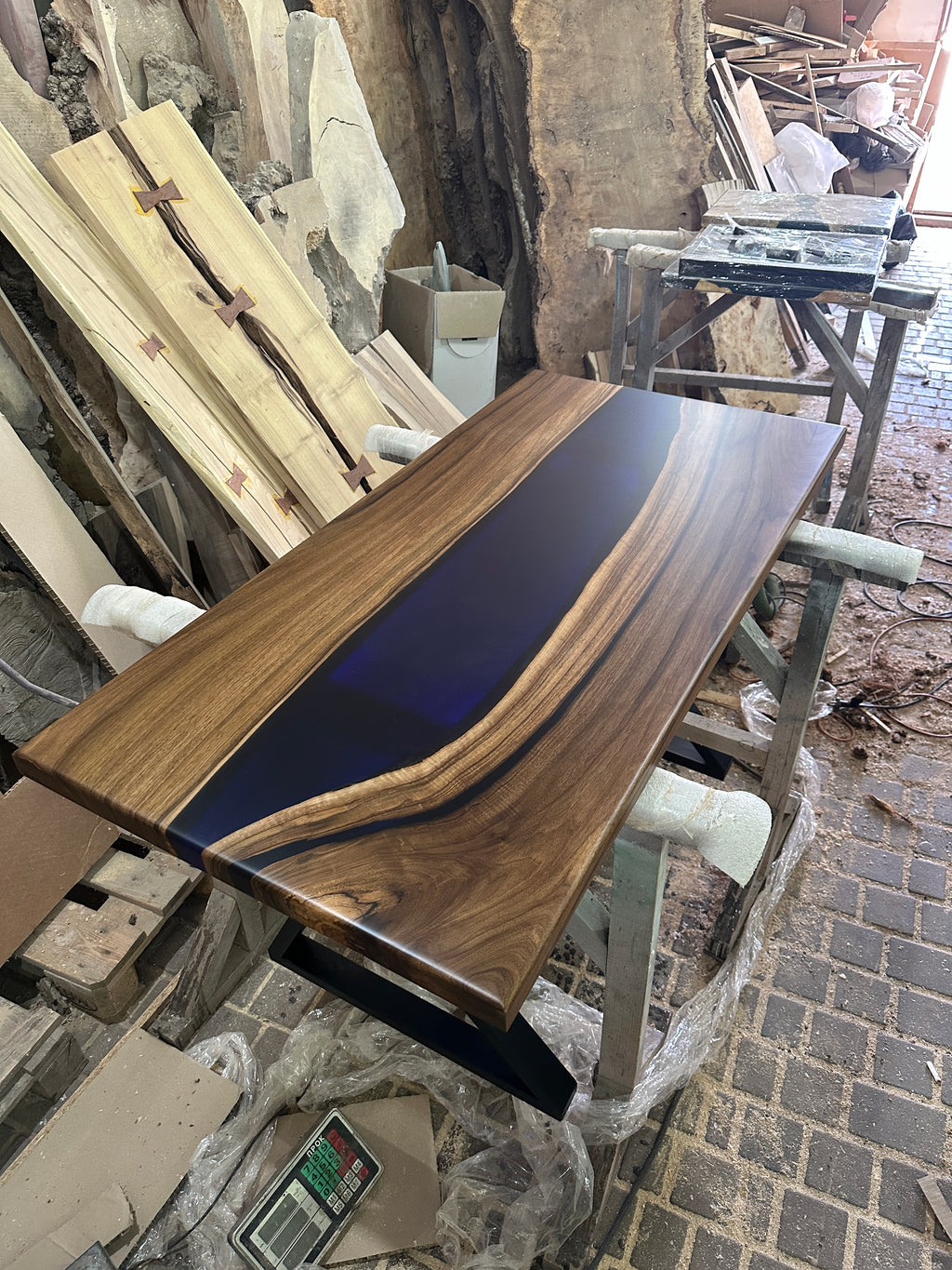 Custom river table – ThunderWood Studio