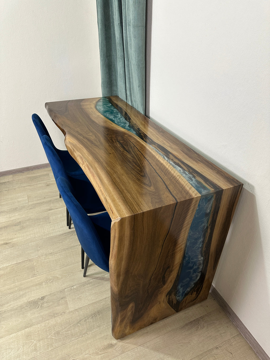 Waterfall Bar Table – ThunderWood Studio