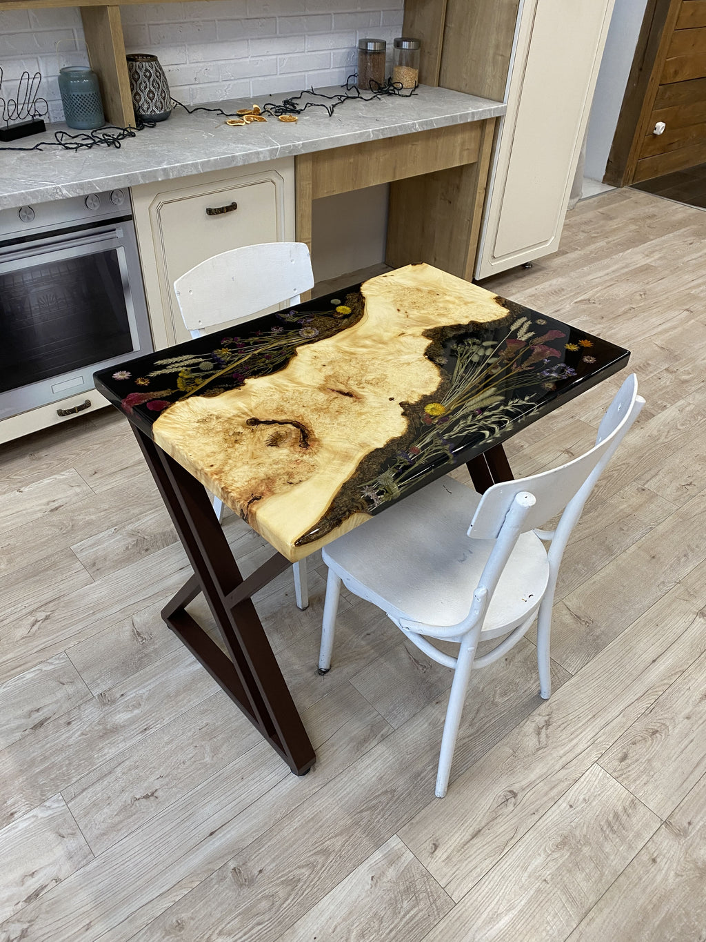 Pressed Dried Flower Table – ThunderWood Studio